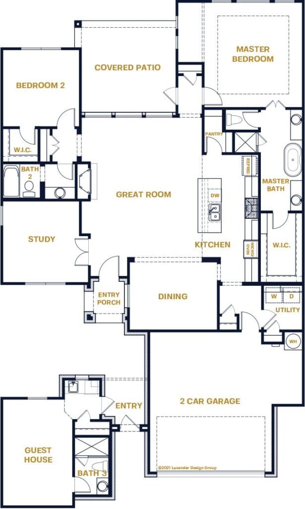 Discover the Vouvant Floor Plan | Parmer Ranch Cottages